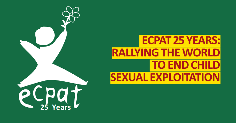 ECPAT Releases 25 Year History Book: Rallying the World to End Child ...