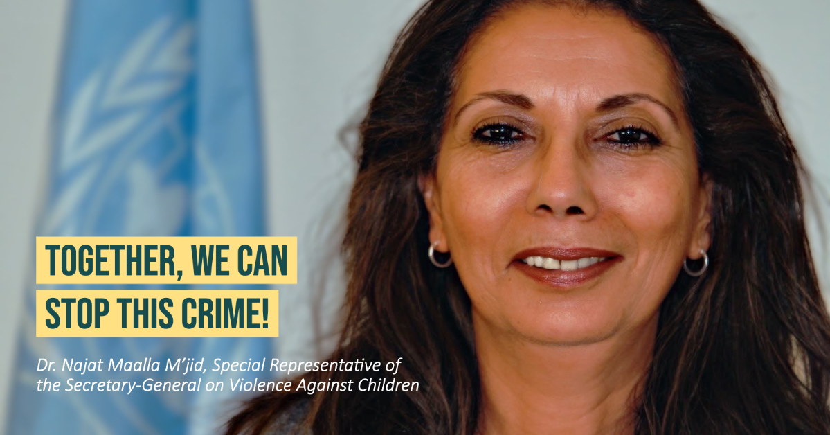 UN Special Representative on Violence Against Children - ECPAT 30 years