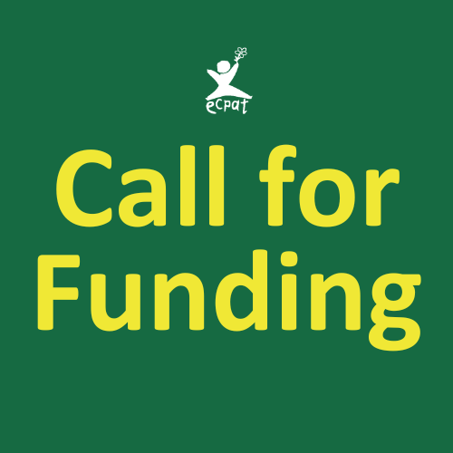 Calls for funding #1 - ECPAT