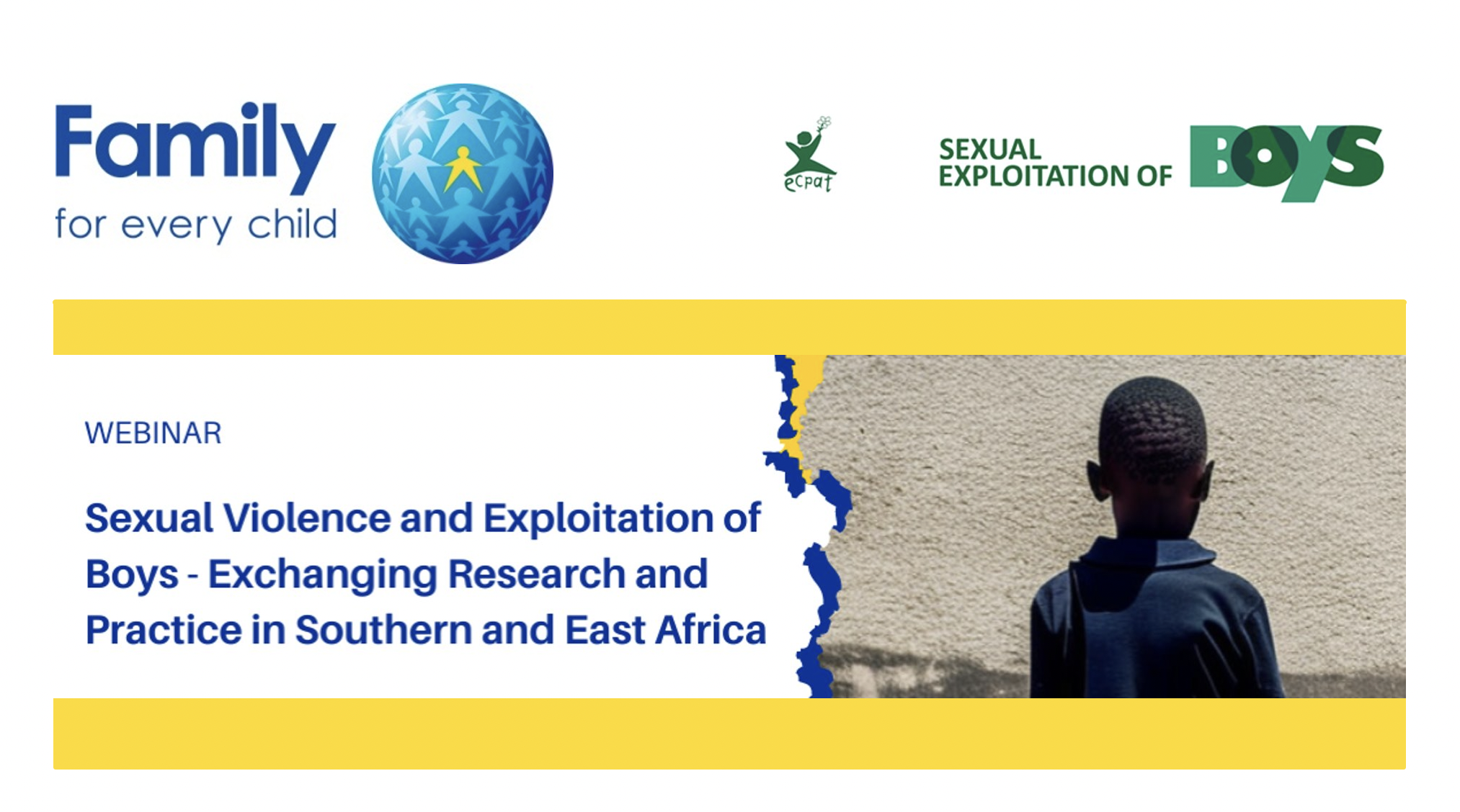 ECPAT International and Family for Every Child's joint webinar tackles sexual violence and ...