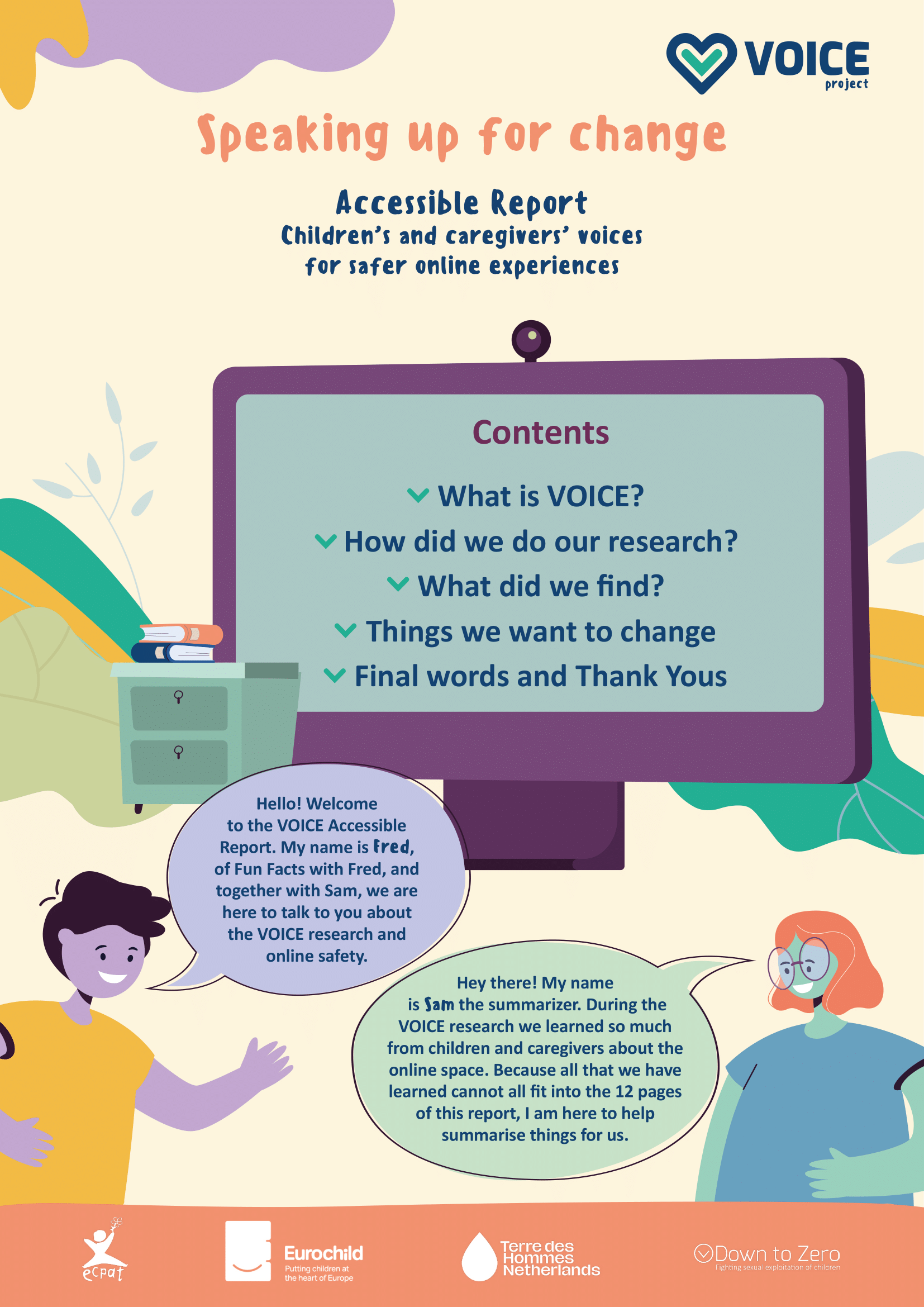 VOICE Child Friendly/Accessible Report - ECPAT
